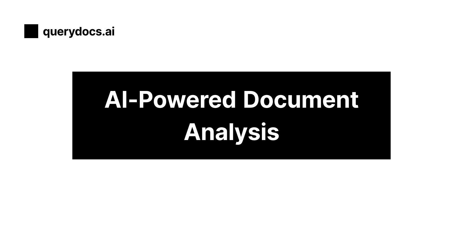 QueryDocs - Chat with PDF | Free AI Document Analysis